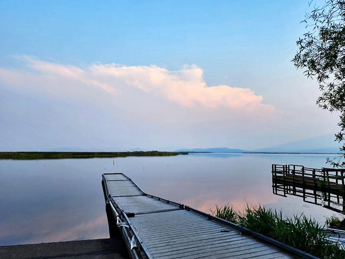 Peaceful dock views remind you that Southern Oregon offers both adrenaline rushes and moments of pure tranquility.