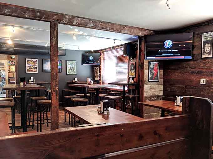 Sometimes the best moments happen around simple wooden tables where good food brings people together naturally.