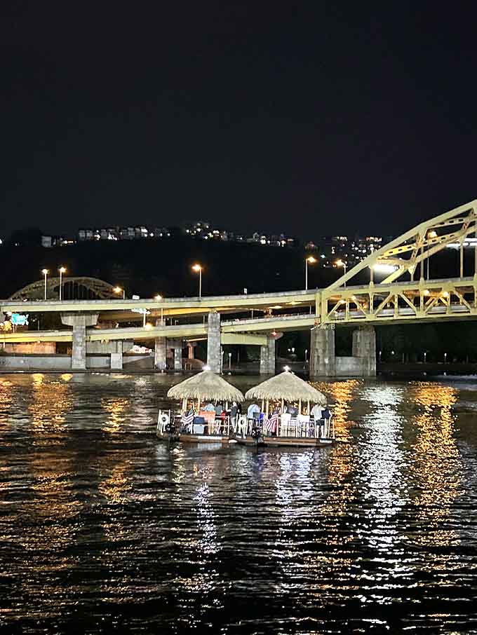Night cruises mean city lights reflecting on the water while you and your crew make memories worth repeating.