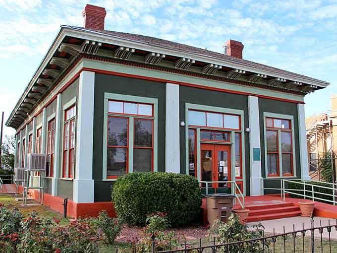 Preserved buildings that honor the past while still serving the present, exactly as it should be.