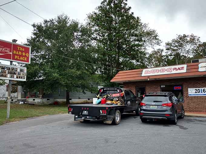Bar-B-Que Place knows that great barbecue doesn't need fancy decor, just smoke, meat, and serious dedication.