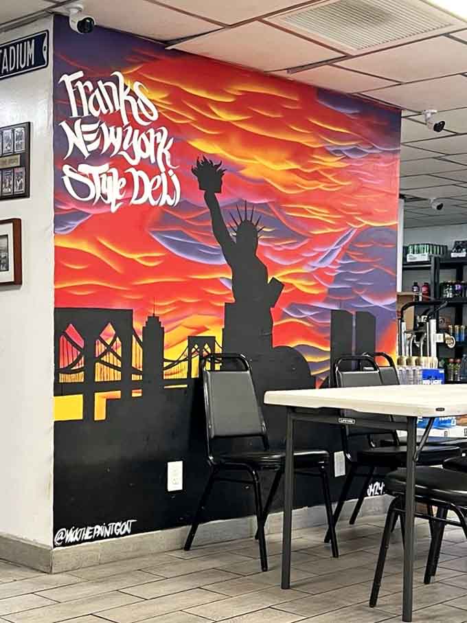 A vibrant New York mural bringing a touch of the Big Apple to the Valley of the Sun.