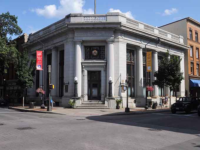 The Citizens Ballroom's classical architecture stands as a testament to Frederick's commitment to preserving beauty that actually deserves preservation.