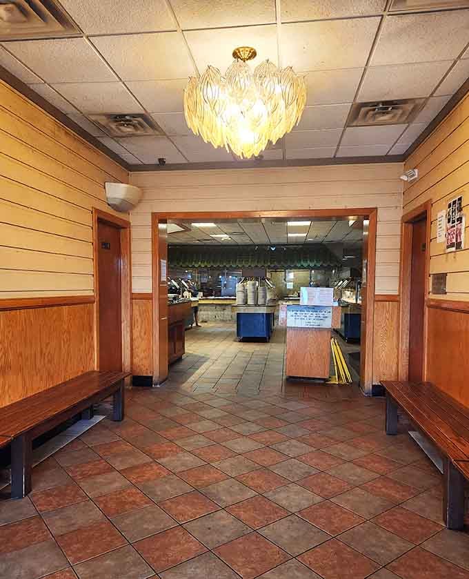 The hallway beckons you forward toward endless possibilities and the kind of meal legends are made of.