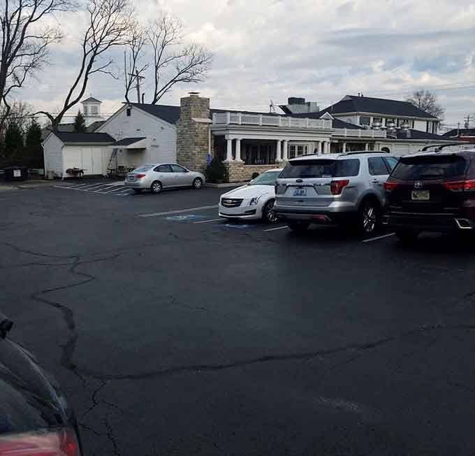 A full parking lot is always the best sign that you've found somewhere truly worth visiting today.