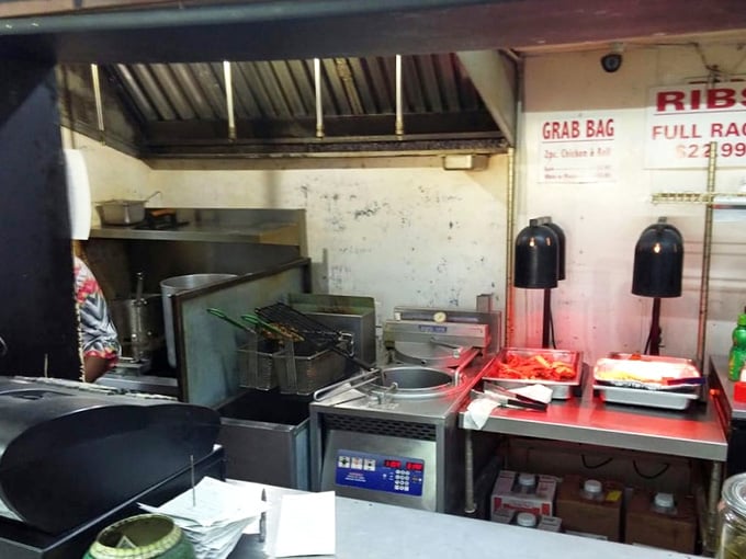 Where the magic happens: an open kitchen that has nothing to hide and everything to be proud of daily.