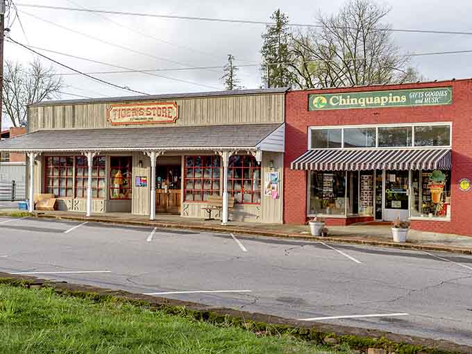Tiger's Store and Chinquapins offer old-fashioned shopping experiences that modern malls can't replicate.