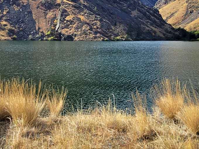 The perfect spot to contemplate life's big questions while the river provides the soundtrack below.