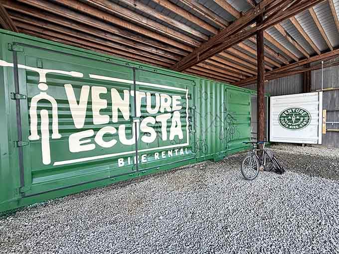 Venture Ecusta's shipping container setup proves that cool ideas can come in unexpected packages, literally and figuratively speaking.