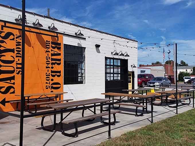 Saucy's Sit-Down Bar.B.Q. serves up smoky goodness where barbecue lovers find satisfaction without financial regret.