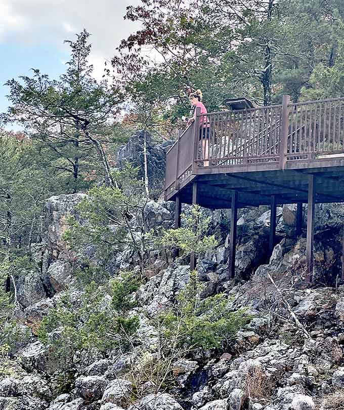 Elevated viewing platforms let you appreciate the scope of this geological marvel from a bird's-eye perspective.