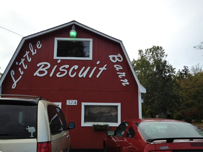 The parking lot fills up fast because word travels quickly when biscuits are this good&mdash;arrive early, friends.