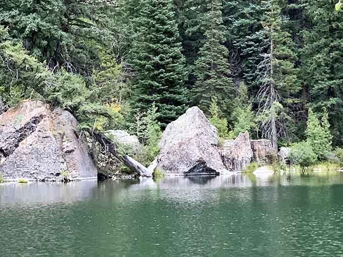 These weathered stones jutting from the water look like nature's own abstract sculpture garden. No admission fee, either.