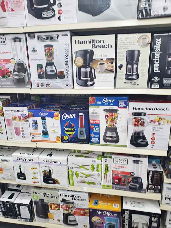 Small appliances from trusted brands, proving that quality and affordability can actually coexist in perfect harmony together.