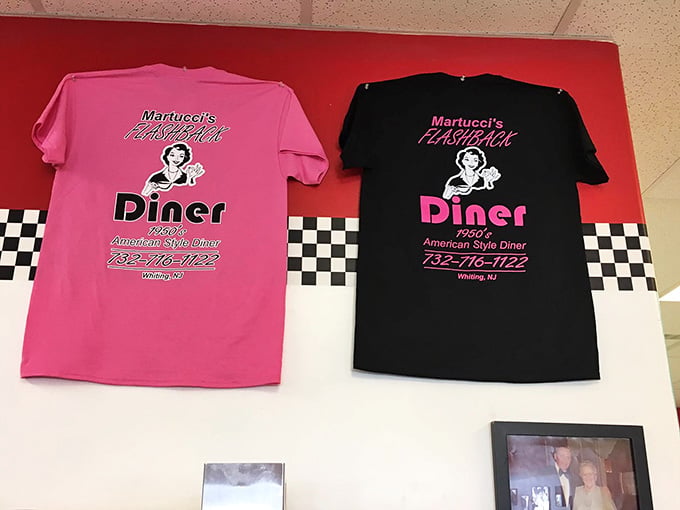 Take home a t-shirt and prove you've discovered one of New Jersey's best-kept retro dining secrets.