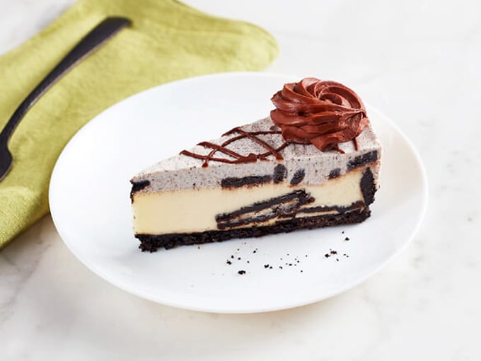 Save room for dessert because this decadent slice of cheesecake provides the perfect sweet ending to your deli adventure.