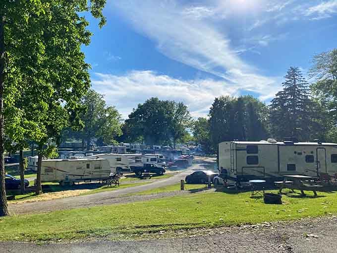 Sandusky Milan RV Park shows that even road-trippers recognize Milan's worth. Some places deserve more than just a quick highway exit.
