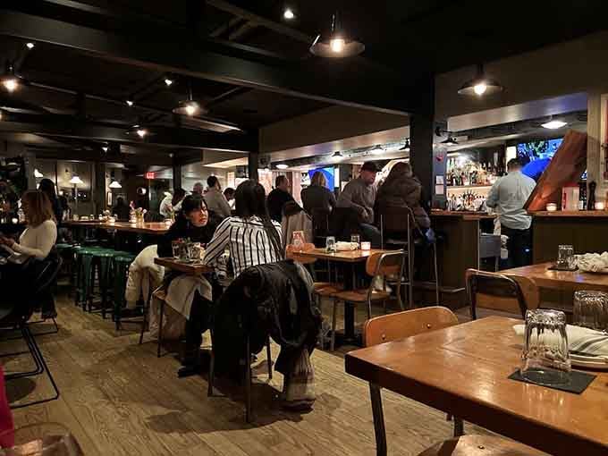 A dining room full of happy people is always the best review any restaurant could possibly ask for.