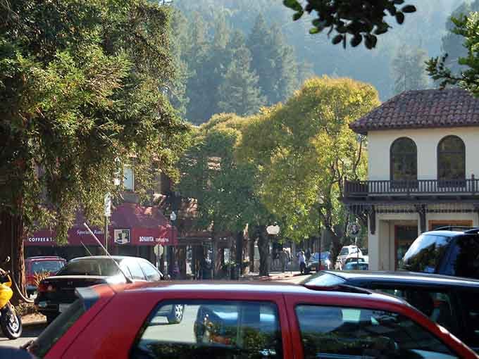 Tree-lined streets where shops invite browsing and the mountains remind you there's no rush to get anywhere else.