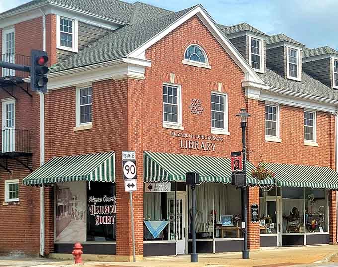 Elizabeth Furr Duncan Library houses knowledge and community programs in elegant brick that commands respect and curiosity.