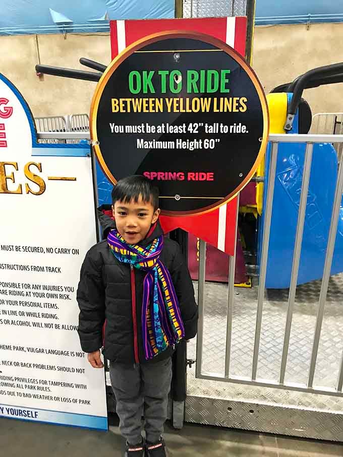 Height requirements measured with pride, that magical moment when kids finally make the cut for bigger thrills.