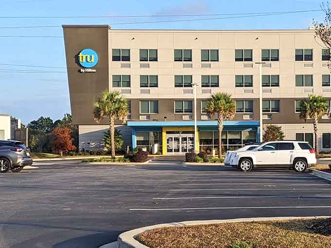 Tru by Hilton offers comfortable lodging for visitors who've discovered there's too much to see in just one day.