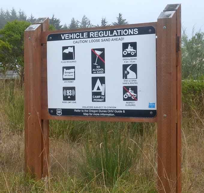 These regulations are basically the Ten Commandments of dune riding, minus the stone tablets and plus some common sense.