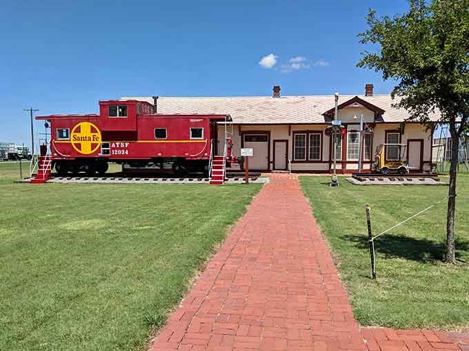 Museum of the Plains preserves regional history in a Santa Fe caboose that's more interesting than another building.