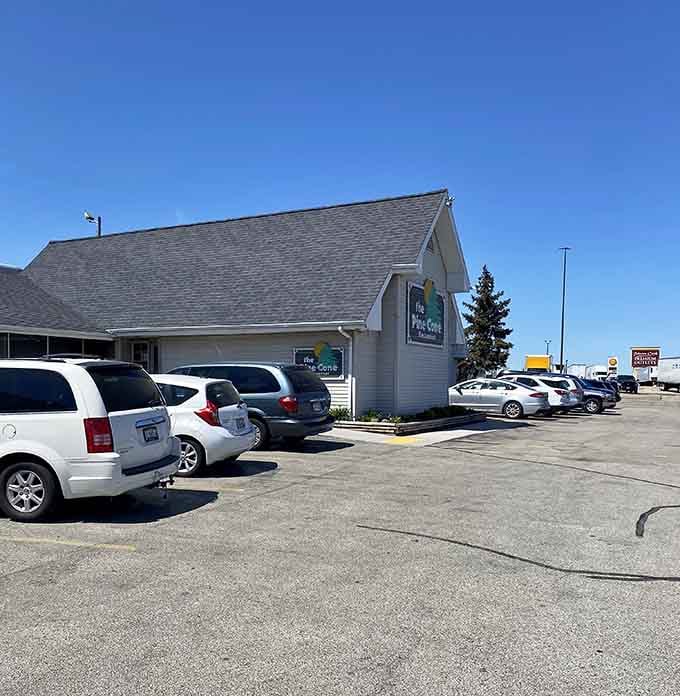 A packed parking lot at any hour tells you everything you need to know about this place.