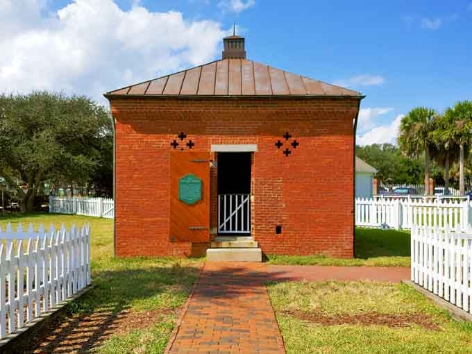 The Oil Storage Building reminds us that keeping a lighthouse running required serious logistics and constant maintenance.