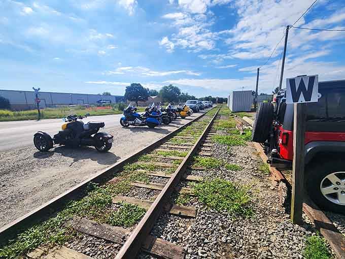 Plenty of parking means the hardest part of your day is deciding whether to ride the train first or explore the museum.