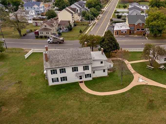 From above, it's just another charming colonial house, until you learn what happens inside after dark.
