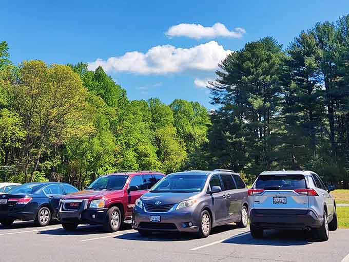 That parking lot fills up fast during peak season, proving Marylanders know a good thing when they see it.