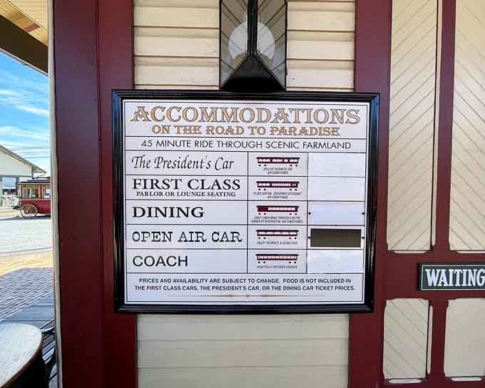 Multiple seating options mean everyone from budget travelers to luxury seekers finds their perfect railroad experience here.