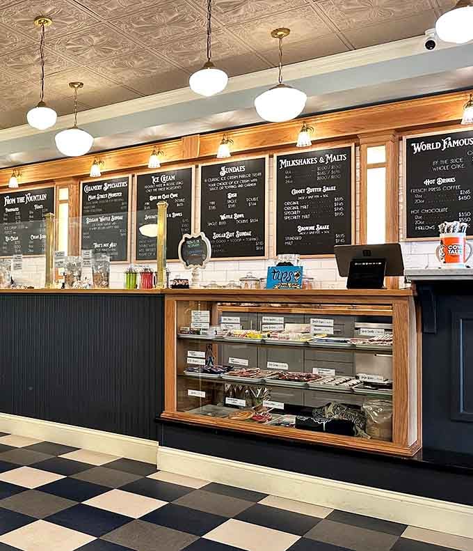 Behind that counter lies every flavor dream you've ever had, just waiting to come true.