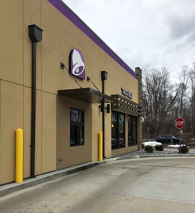 The drive-through entrance beckons for those moments when you can't even handle getting out of your car.