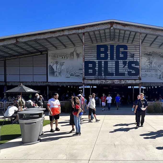 Big Bill's welcomes you to the heart of the action, where racing culture and Southern hospitality shake hands.