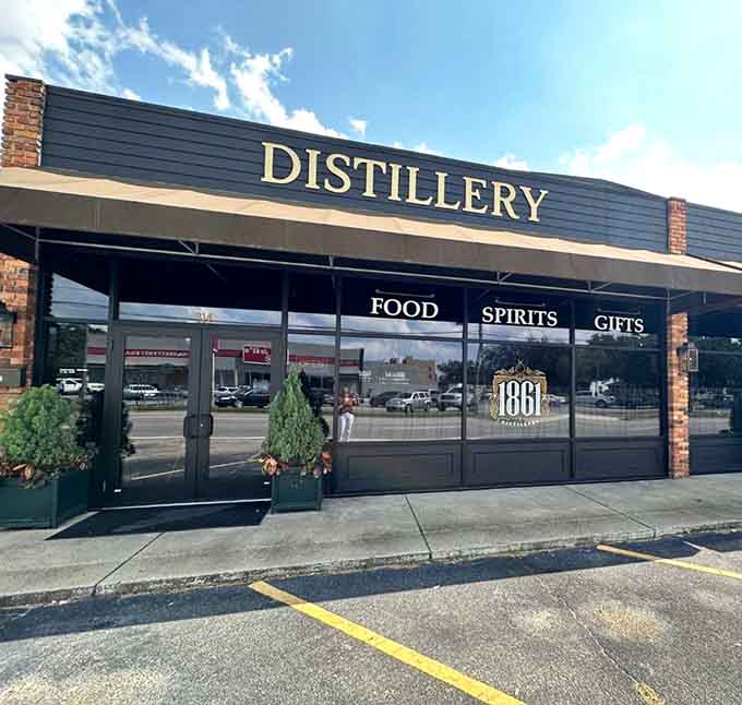 The 1861 Distillery brings craft spirits to historic downtown, because history and bourbon pair beautifully together.