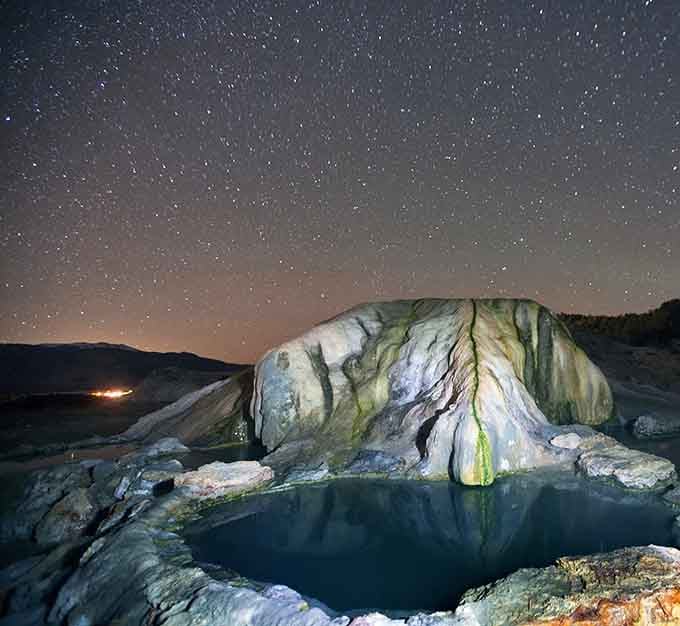A thousand stars overhead, warm water below, and not a single notification in sight. This is the good life.