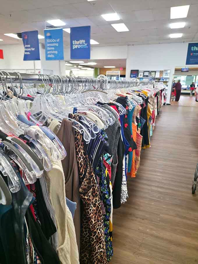 Women's clothing racks offer endless style possibilities without requiring a second mortgage on your house.