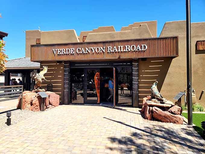 The depot welcomes you with Southwestern charm, promising the kind of journey your GPS could never plan.