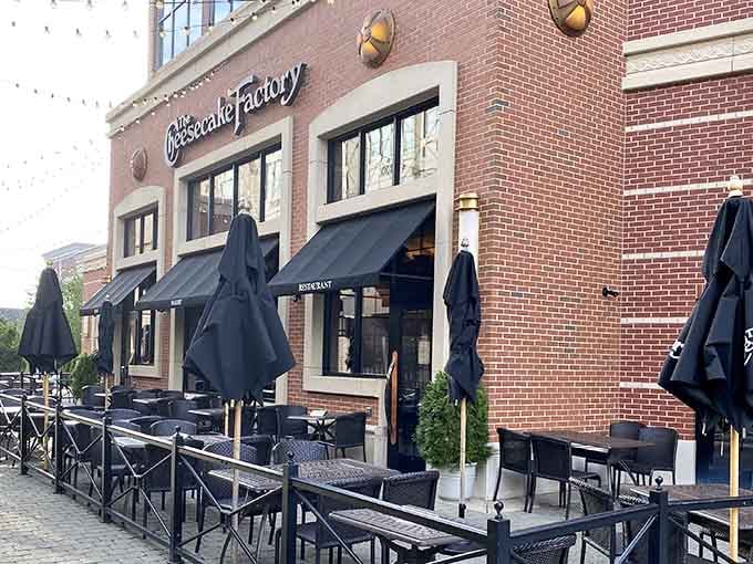 The Cheesecake Factory proves West Hartford has options for every budget, especially when you master the art of lunch specials.