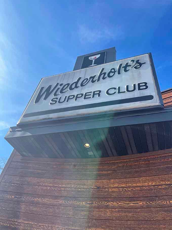 That vintage sign out front announces you've arrived somewhere special, a true supper club worth the drive.
