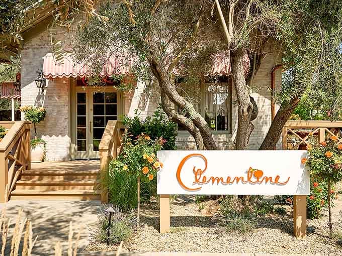 Olive trees and outdoor seating create Mediterranean vibes in the heart of California's most delicious valley.