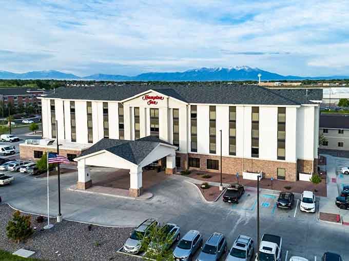 Hampton Inn provides comfortable lodging where "affordable" doesn't translate to "questionable bedding choices."