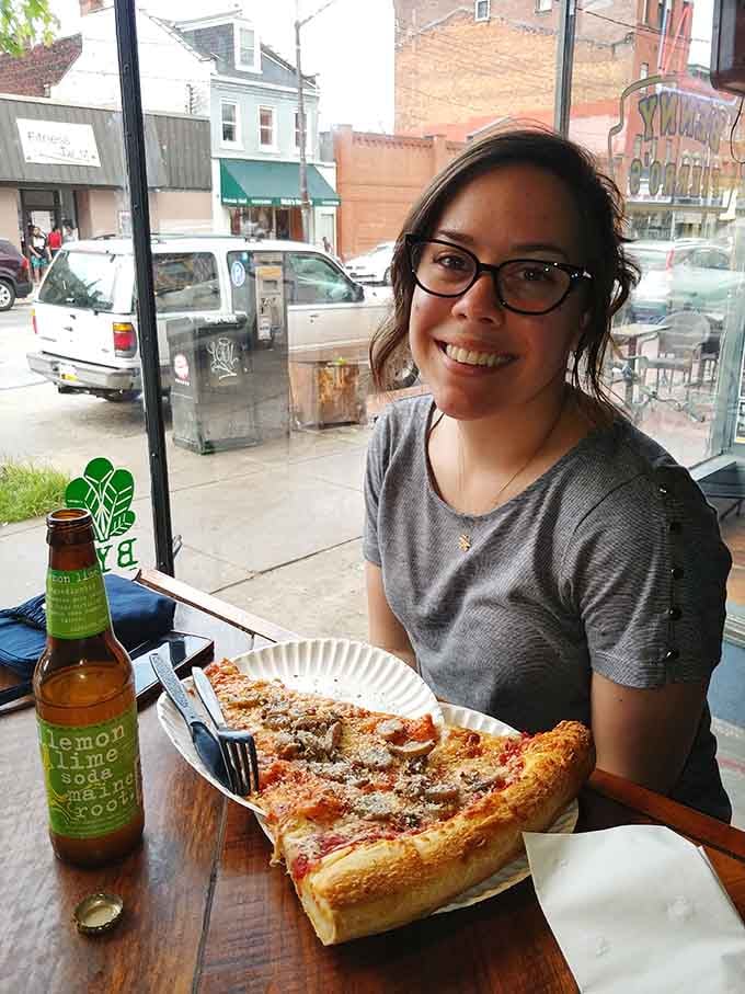 The smile says it all: pure joy mixed with the dawning realization of the delicious challenge ahead.