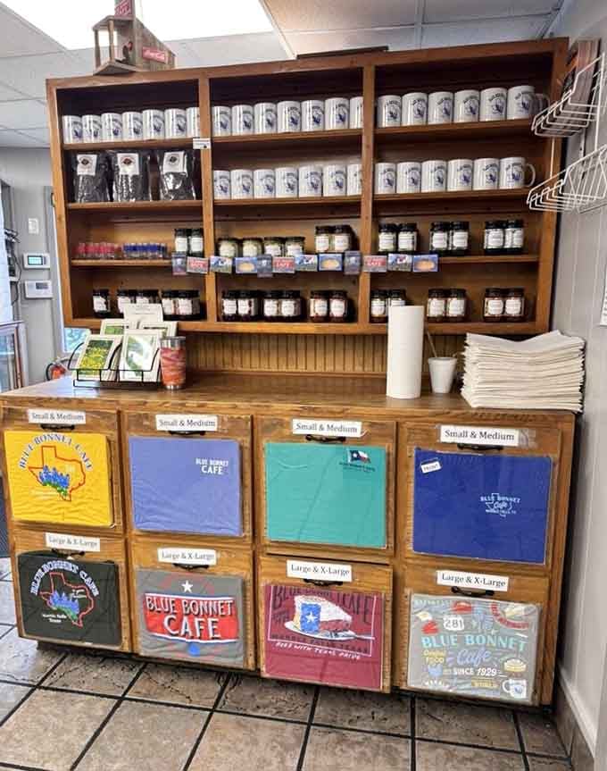 When a restaurant sells its own branded merchandise, you know the locals consider it more than just a place.
