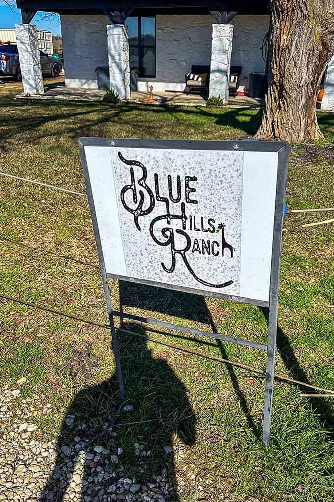 Hand-painted signage welcomes you to a place where the extraordinary becomes your everyday reality for one unforgettable stay.