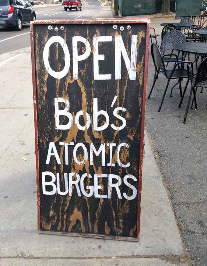 When a weathered sign simply says "OPEN," you know they're confident the food will do the talking.