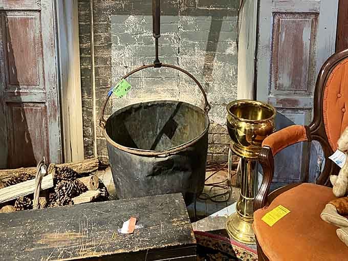 That vintage copper pot has probably simmered more stews than you've had hot dinners. Patina tells stories words can't.